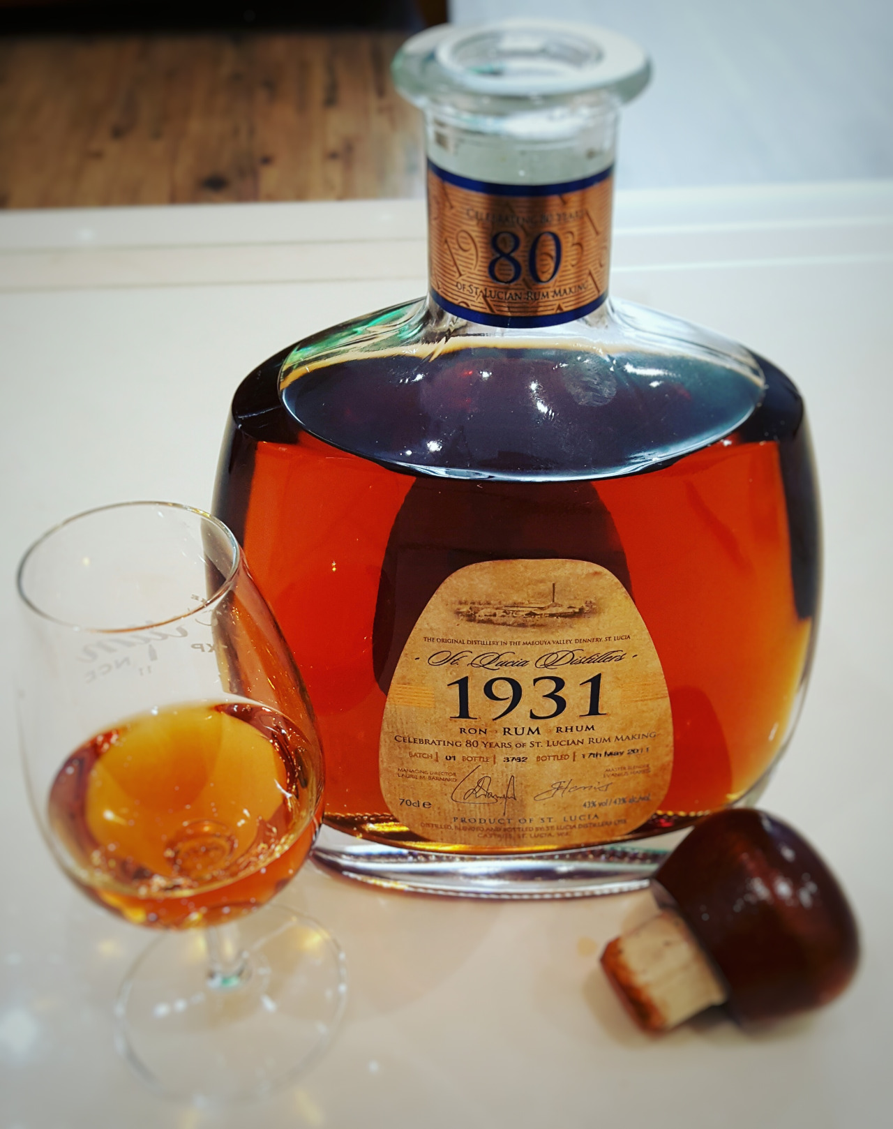 1931 St Lucia Distillers (1st Edition) – Rumcask
